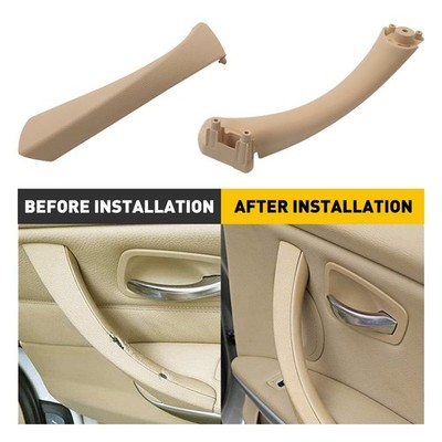 Passenger Door Side Pull Panel Handle Inner Trim Outer For BMW E90 E91 ...