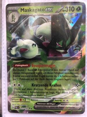 Maskagato ex 015/193 PAL Holo Paldeas Entwicklungen Pokemon | eBay.de