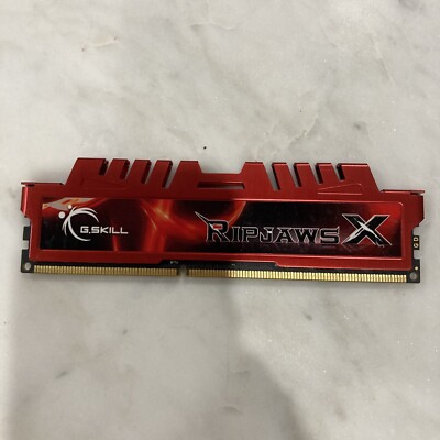 G. Skill Ripjaws X 8GB (1x8G) Memory RAM, DDR3-1600 F3-12800CL10S-8GBXL ...