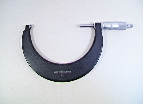 VINTAGE SCHERR-TUMICO USA 4-5” OUTSIDE MICROMETER WITH ADJUSTMENT WRENCH | eBay