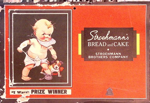 Stroehmann's Bread Cake 1937 Calendar Vintage Collectible Stroehmann ...