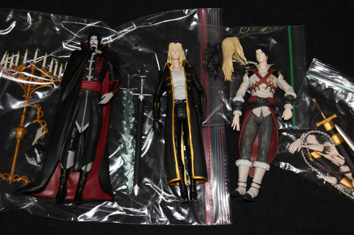 2019/20 DIAMOND SELECT CASTLEVANIA FIGURES LOT TREVOR BELMONT/ALUCARD ...