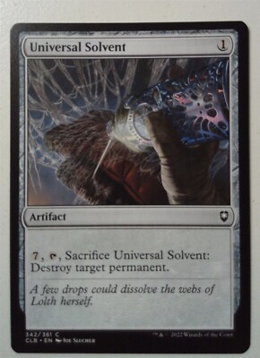 Universal Solvent *Common* Magic MtG x1 CLB Baldur's Gate | eBay