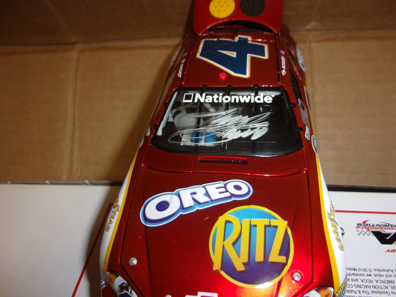 2010 ARC 1:24 Tony Stewart #4 Oreo / Ritz LIQUID COLOR 1 of 236 ...