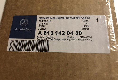OEM MERCEDES SPRINTER EXHAUST MANIFOLD GASKET A6131420480 | eBay