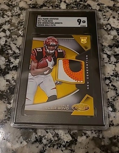 2016 Panini Certified New Generation Jerseys Rookie Tyler Boyd Mirror ...