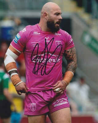 Sam Luckley Hand Signed Hull KR 10x8 Photo Rugby League Autograph | eBay