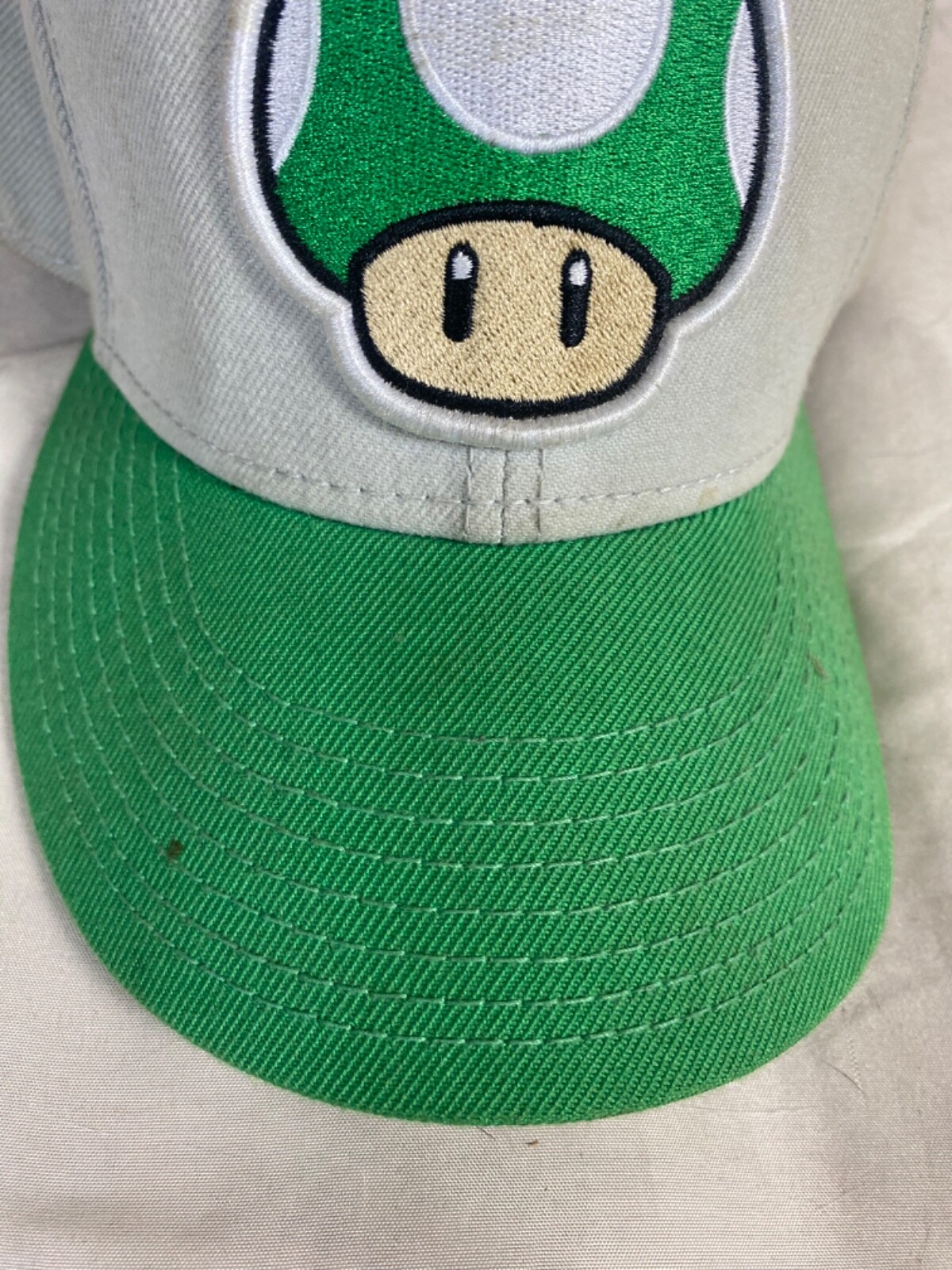 2014 green super mario brothers mushroom hat - Gem