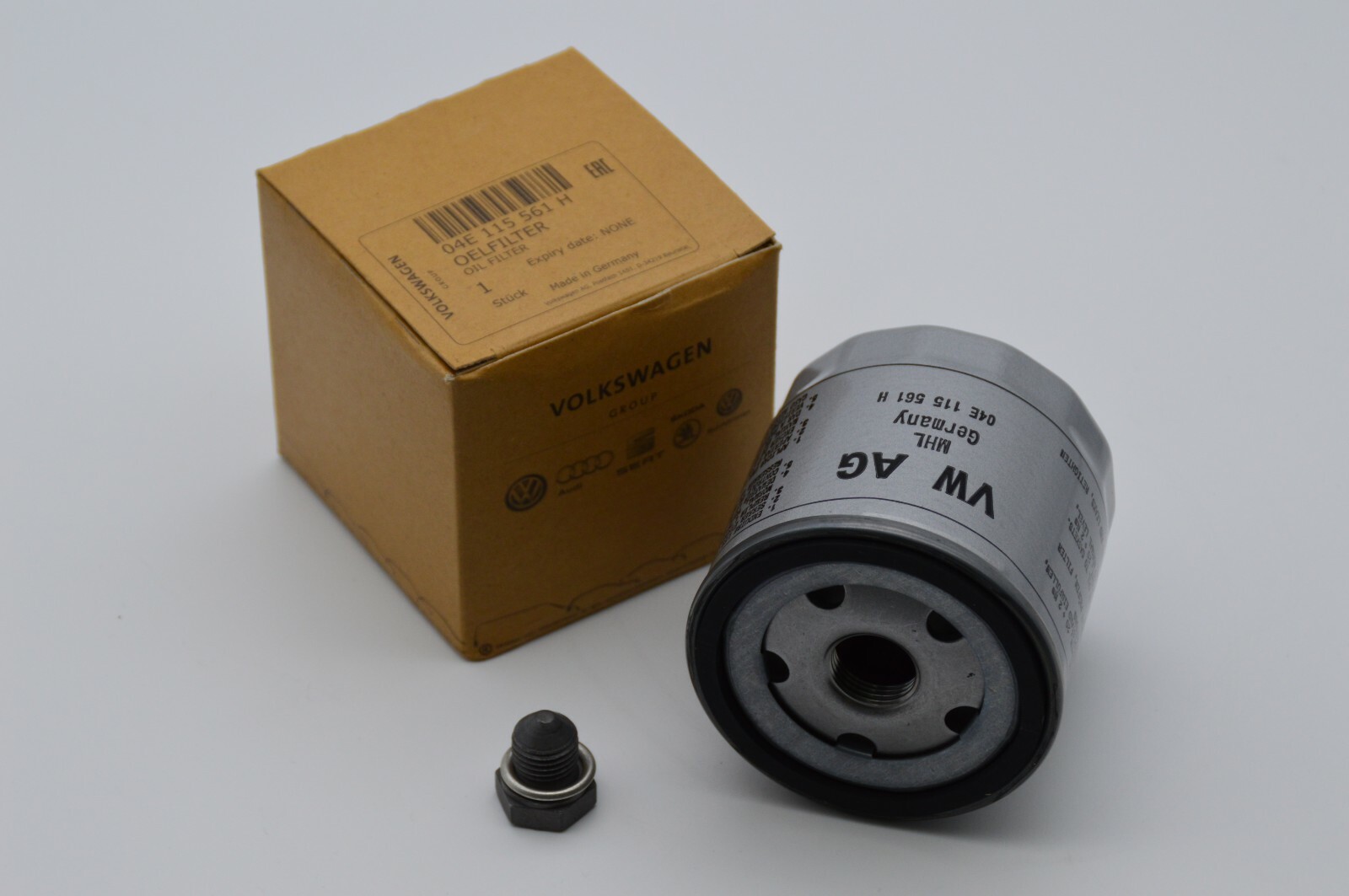 VW Audi Seat Skoda Ölfilter+Ablass Schraube Set 1.0 1.2 1.4 1.5 TSI ...