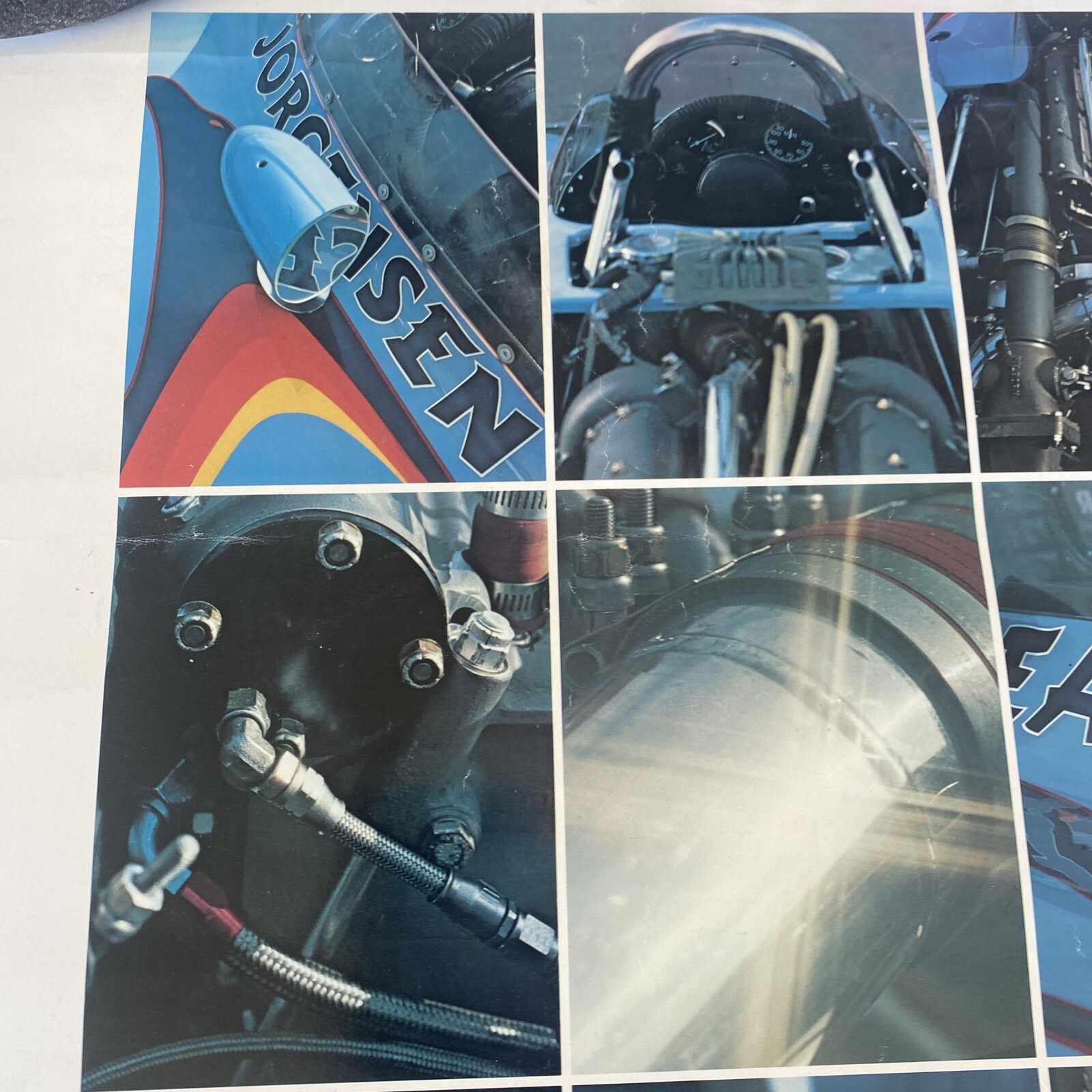 Dan Gurney’s Jorgensen Eagle: Indy 500 Winner 1975 Racing Poster Rare ...