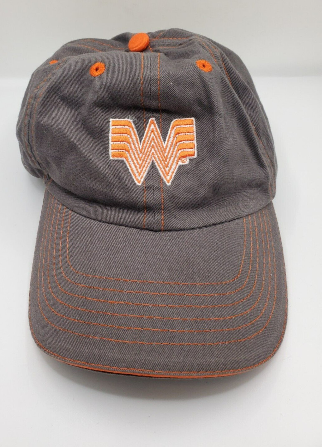 Whataburger Employee Hat Grey with Embroidered Logo A… - Gem