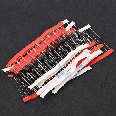 200Pcs Diode Assorted Kit 14 Kinds S Package Silver Alloy Industrial ...