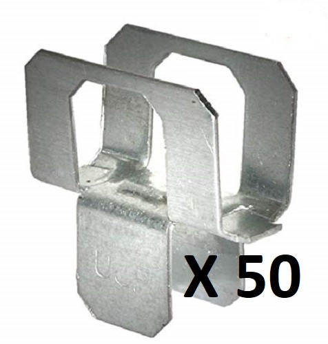 USP Structural Connectors PC58 Steel Plywood Clips 5/8" Qty: 50 pcs or ...