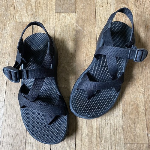 Women’s Chaco Brand Vibram Simple Black Outdoors Hiking Sandals, Size 9 ...