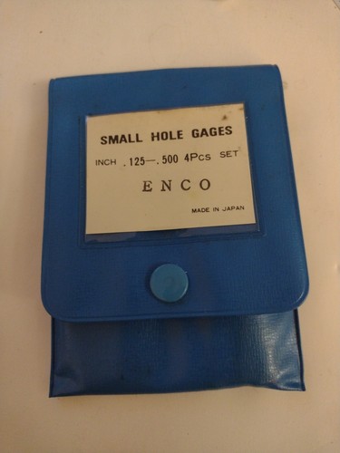Enco Small Hole Gages 4 Pc Set 695 02 | eBay