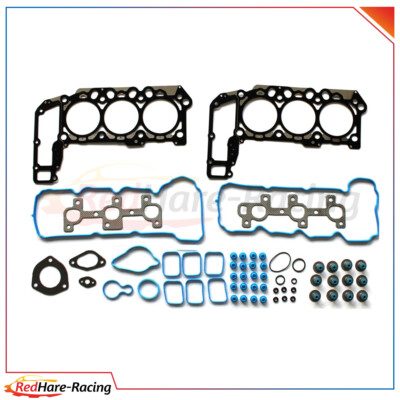 Cylinder Head Gasket Set For Dodge Nitro Ram Jeep Liberty Commander 3.7 ...
