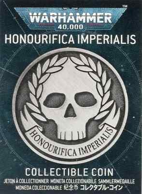Games Workshop: Warhammer 40K Collectable Coin -Honourifica Imperialis ...