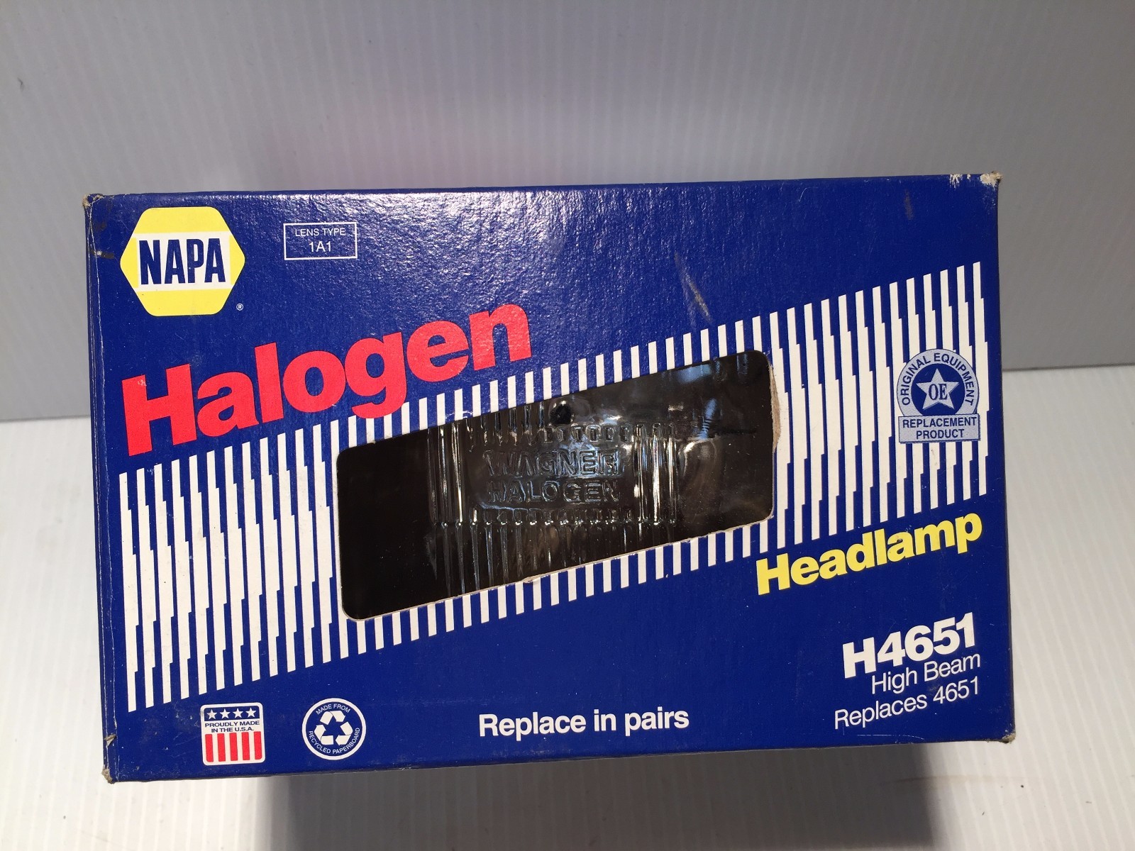 H4651 NAPA Halogen Headlamp Headlight 4651 | eBay