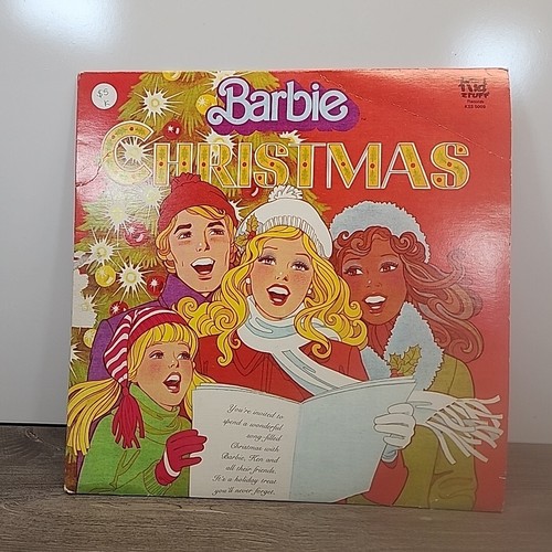 VTG Barbie Christmas Album Vinyl Record LP Kid Stuff Records | eBay