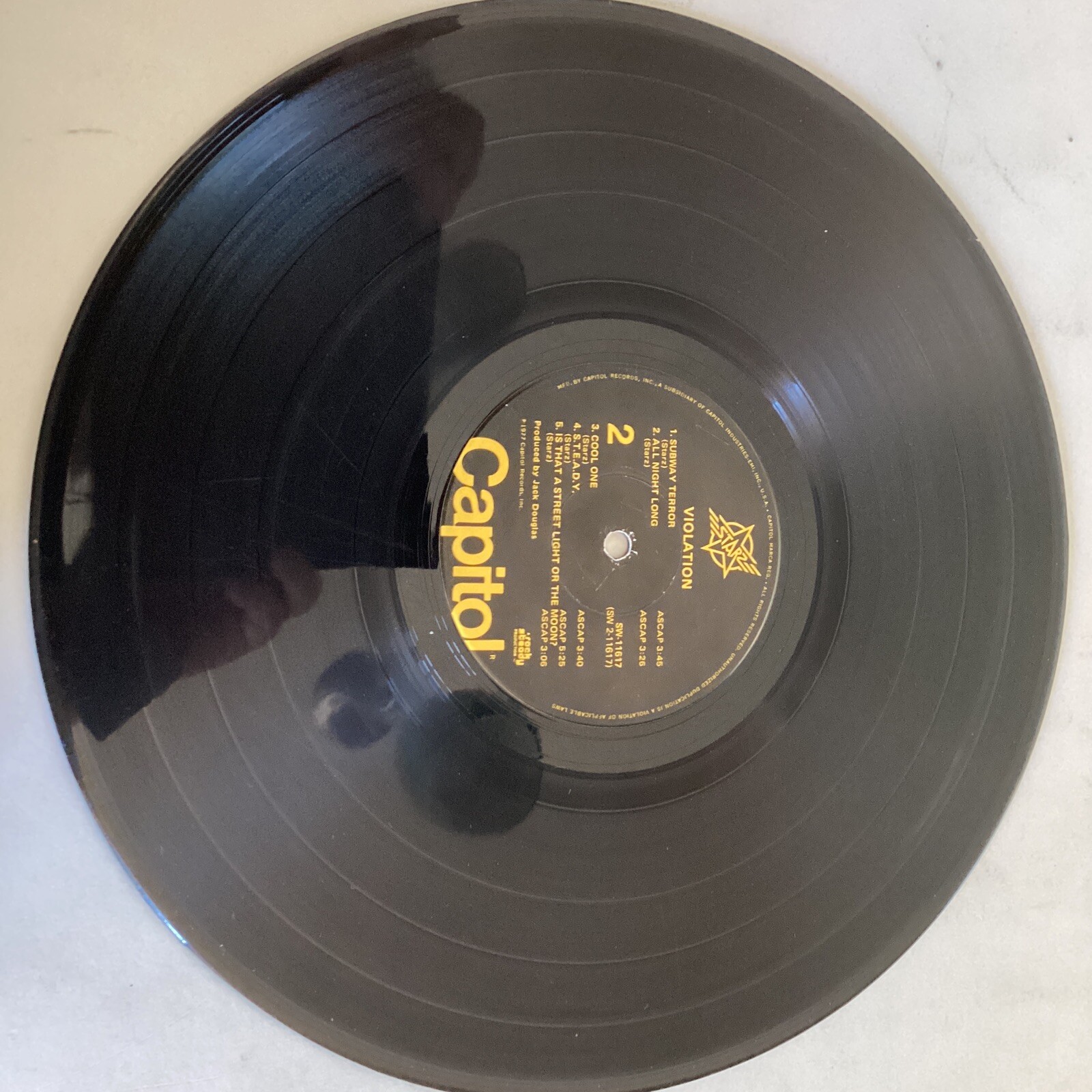 STARZ VIOLATION LP VINYL VG 1977 | eBay