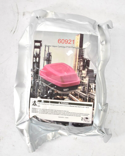 Organic Vapor Cartridge P100 Particulate Filter 60921 Respirator ...