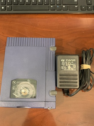 Iomega Zip 100 External Parallel Port Disk External Drive Z100P2 w ...