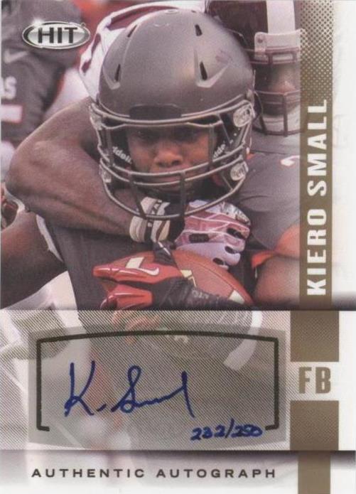 2014 SAGE Hit - Autographs Kiero Small #A36 Gold /250 (AU, RC) for sale ...
