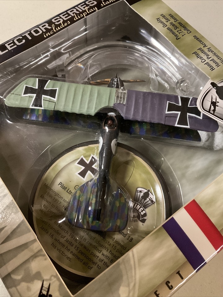 German Albatros D.V 1/72, Wings of The Great War, Collector Series RARE ...