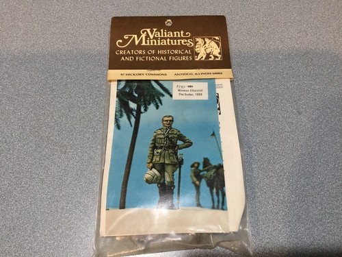 Valiant Miniature Kit# 9790 - Young Winston Churchill Sudan 1895 - 54mm ...