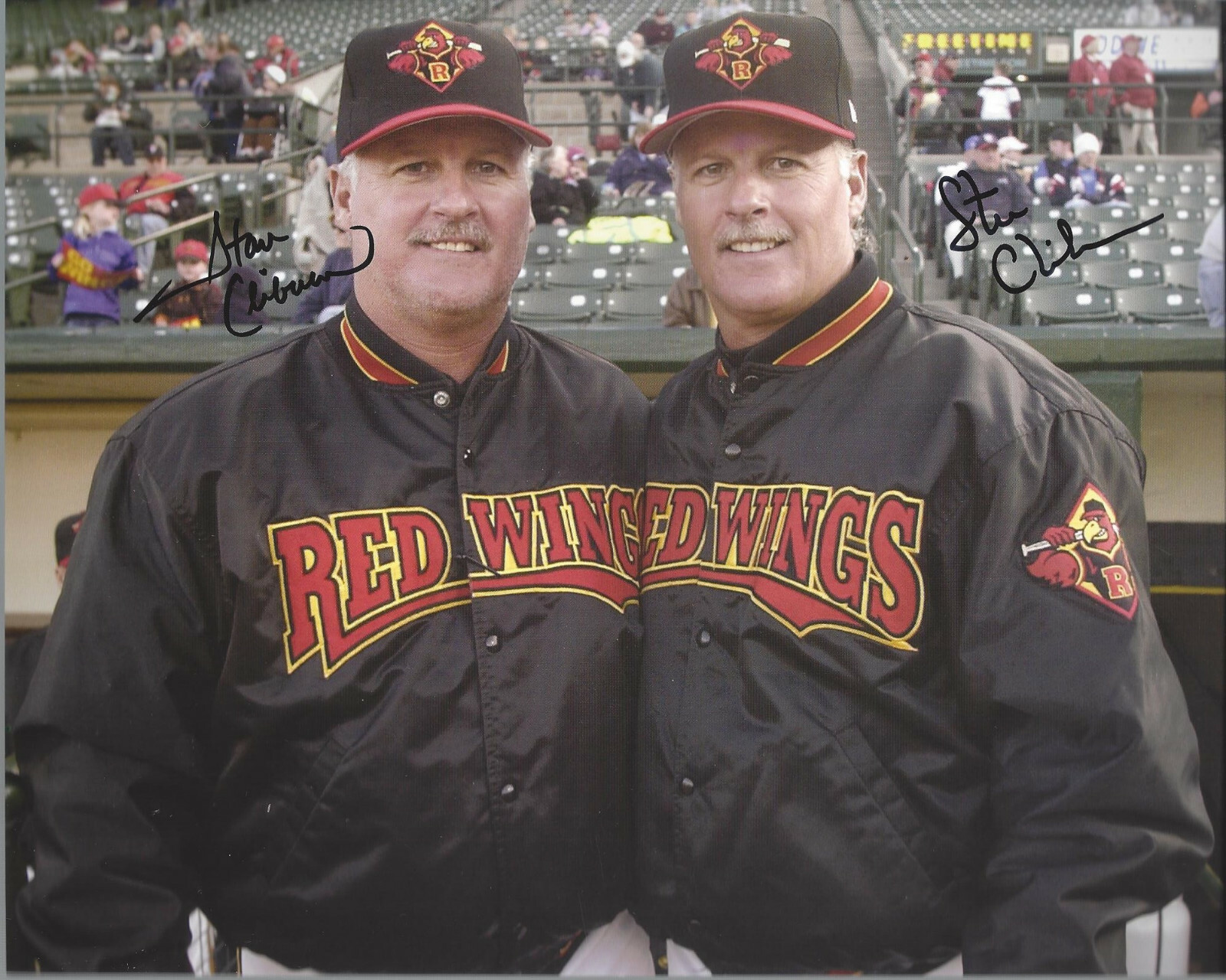 Rochester Red Wings Stan & Stu Cliburn Signed 8x10 Photo COA | eBay