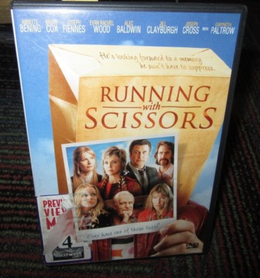 RUNNING WITH SCISSORS DVD MOVIE, ANNETTE BENING, BRIAN COX, ALEC ...