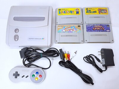 Nintendo Super Famicom Jr. Console Controller set + Mario Collection ...