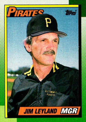 (3)1990 Topps Jim Leyland Pittsburgh Pirates Team Leaders #699 DS | eBay