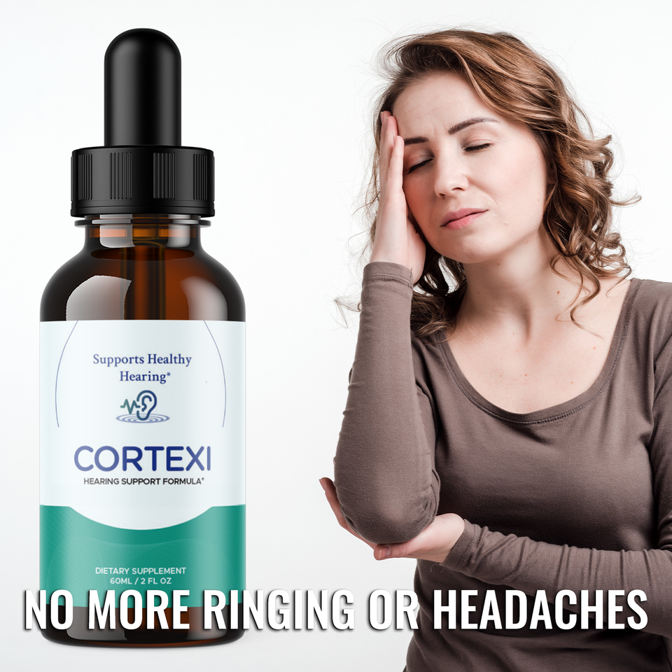 Cortexi, Cortexi Drops for Ear Health, Hearing Support, Healthy Eardrum ...