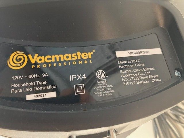 Replacement parts for Vacmaster Pro 8gal 5.5hp Wet Dry Shampoo Vacuum ...