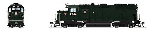 Broadway EMD GP35 Pennsylvania RR #2264 Red Keystone DCC - HO Scale ...