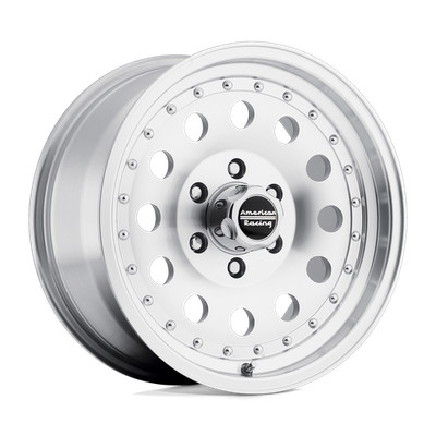 American Racing Fits AR62 Outlaw II 17x8 Machined Wheel With Clear Coat ...
