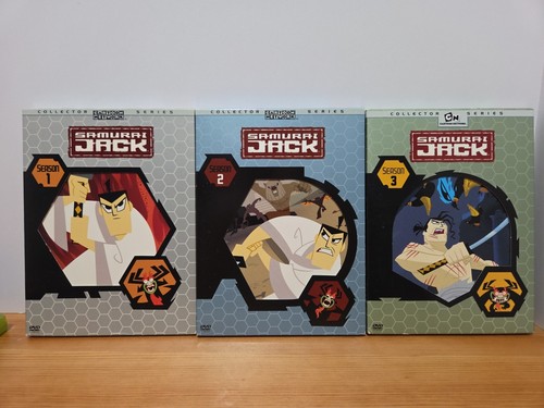 Samurai Jack The Complete Seasons 1-3 DVD Cartoon Network | eBay
