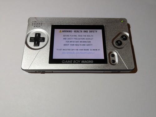 Gameboy Macro w/ Boxy Pixel Face Plate. UsbC & Amp. Ds Lite Nintendo ...