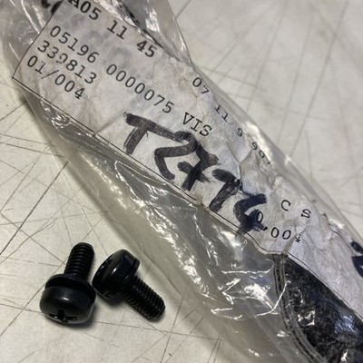 BMW Motorcycle 07119907582 X2 Domed Screws M5x12 K75 K100 K1 750 1000 K ...