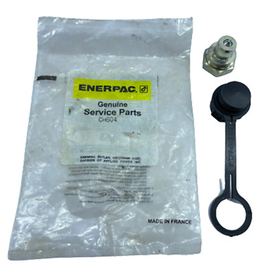 Enerpac CH604 / CH-604 High Flow Coupler Male Half Dust Cap Hydraulic ...