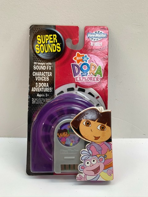 View-master 3d Reels Super Sounds Dora The Explorer Sound FX 3 ...