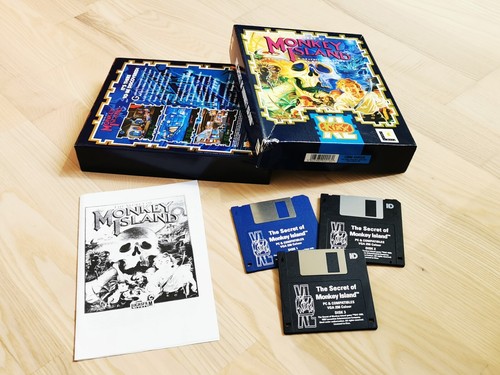 PC SECRET OF MONKEY ISLAND BIG BOX KIXX /LUCASFILM GAMES/ | eBay