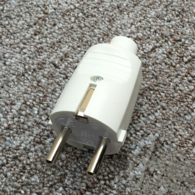 European Plug Power Connection Germany Korea Russia Two Round Pin Plug ...