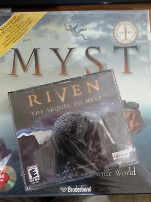 LOT MYST MAC BIG BOX AND RIVEN MAC OR PC FREE SHIPPING | eBay