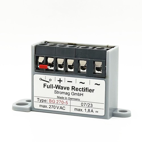 Stromag GmbH Type: BG 270-5 max.270VAC 1,8A Full-Wave rectifier module ...