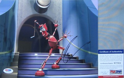 LEGEND!!! Robin Williams FENDER Signed ROBOTS 8x10 Photo #1 PSA/DNA | eBay