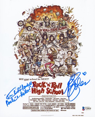 P.J. Soles "I'm Riff Randell Rock-n-Roller" Signed 8x10 Photo BAS # ...