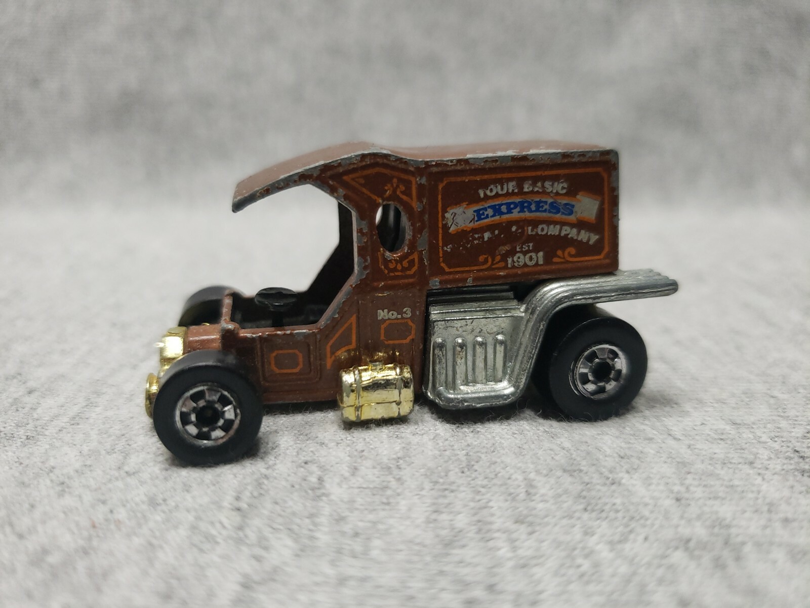 Vintage Hot Wheels Brown T-Totaller 1976 Die-cast Car Mattel Hong Kong ...