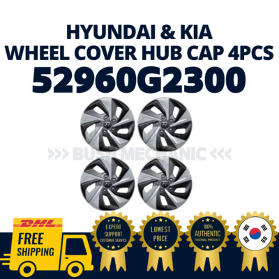 GENUINE OEM Hyundai Kia Wheel Cover Hub Cap 52960G2300 4PCS | eBay
